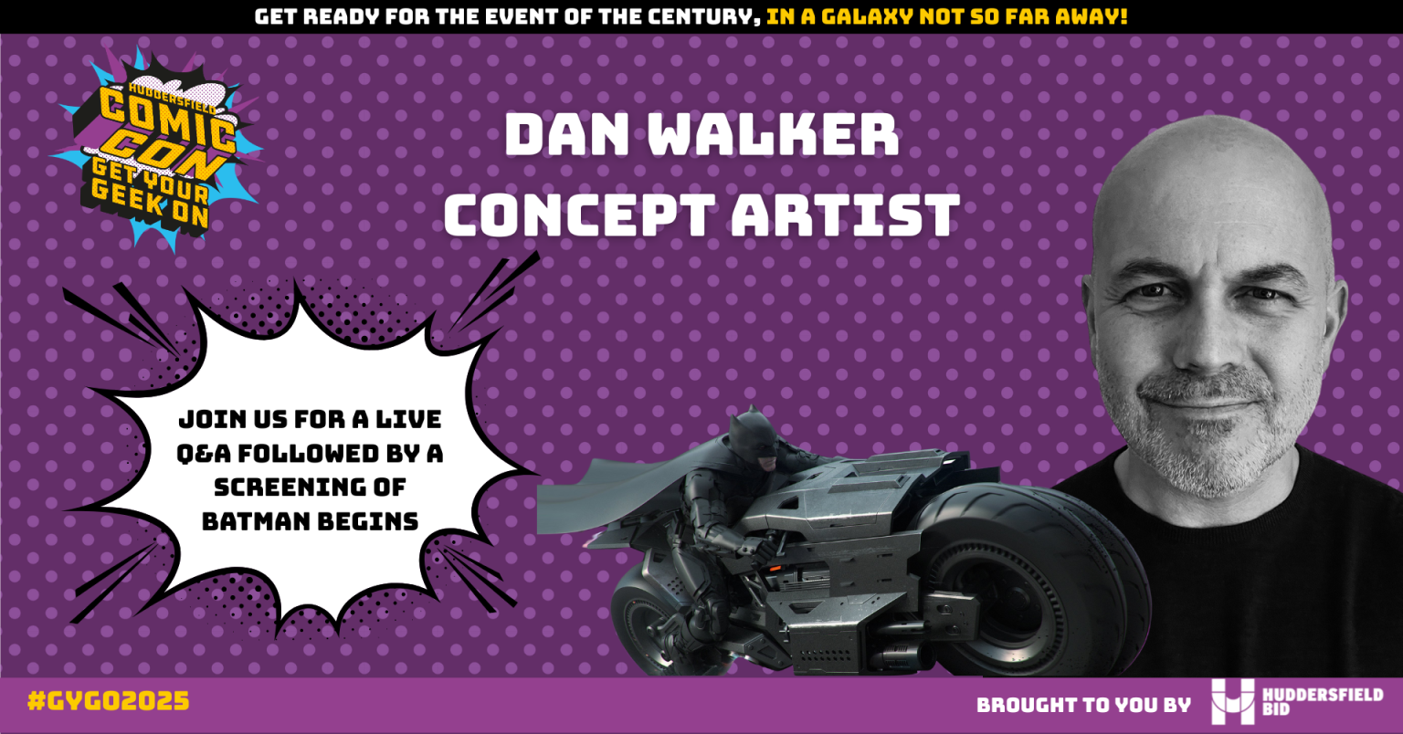 Live Q&A with Concept Artist Dan Walker - Huddersfield BID